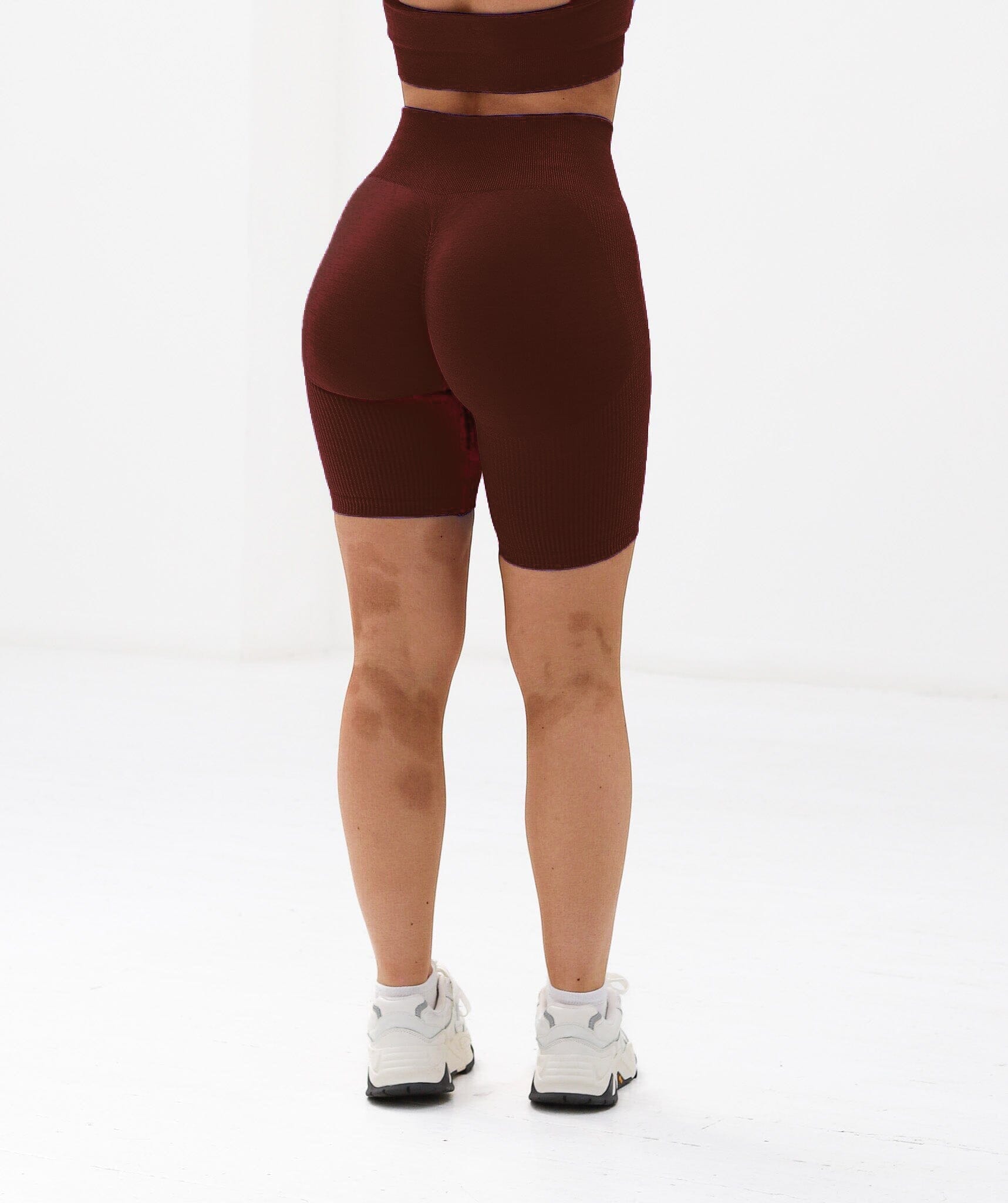 Scrunch Seamless Ribbed Contour Shorts – Lazuli Label
