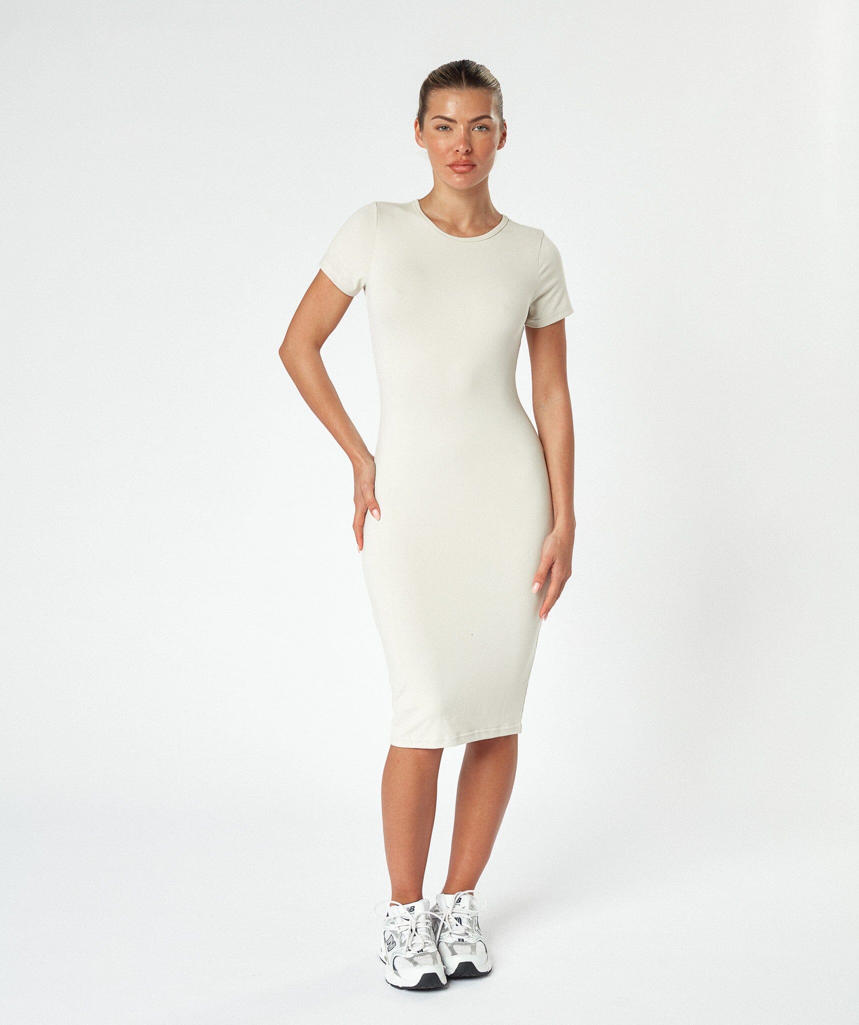 Short Sleeve Midi Dress – Lazuli Label